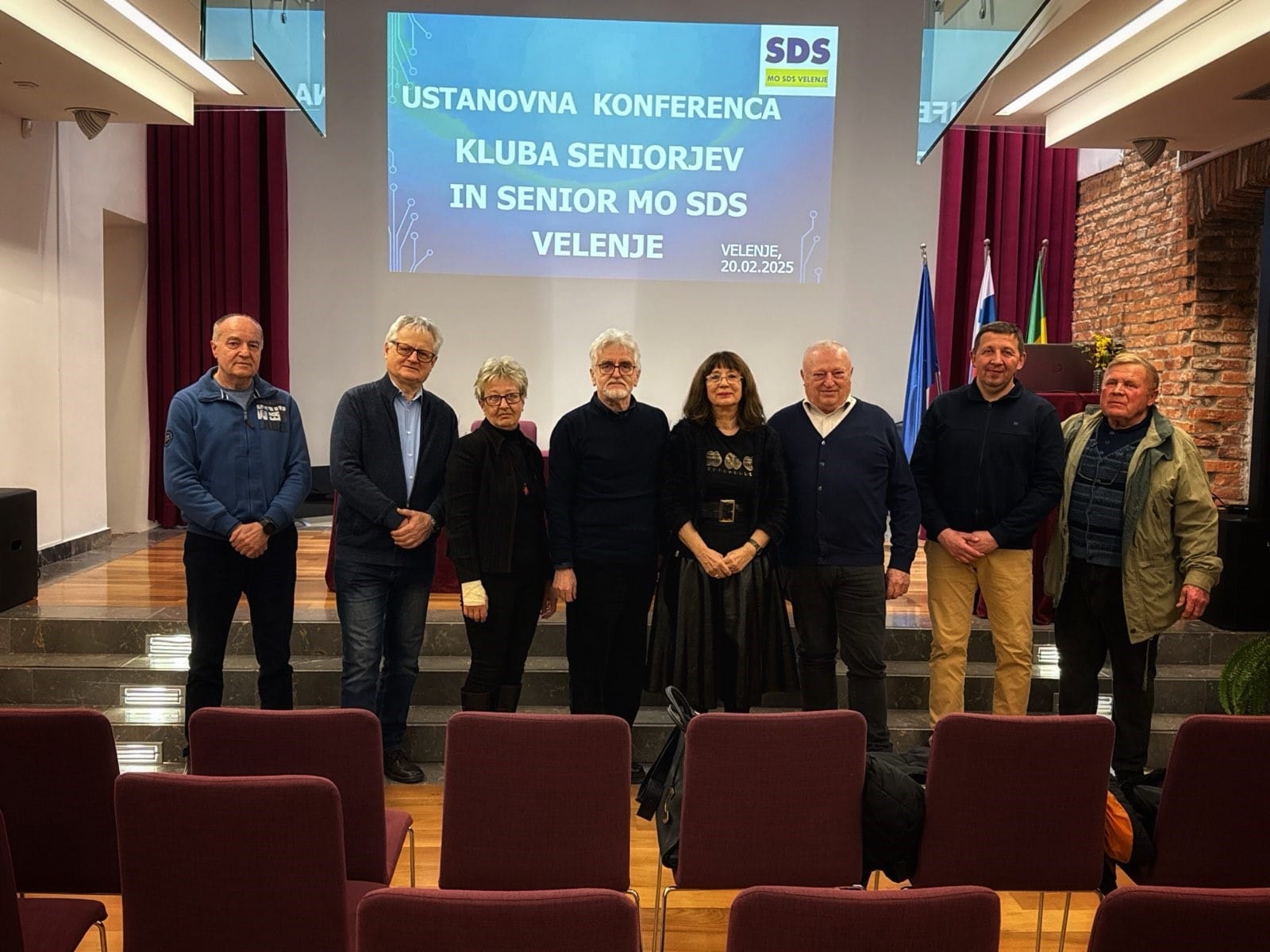 Ustanovljen Klub seniorjev in seniork (KSS MO SDS Velenje) - SDS